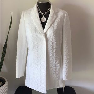 Kasper | Jackets & Coats | Kasper Ivorywhite Jacket Size4 | Poshmark
